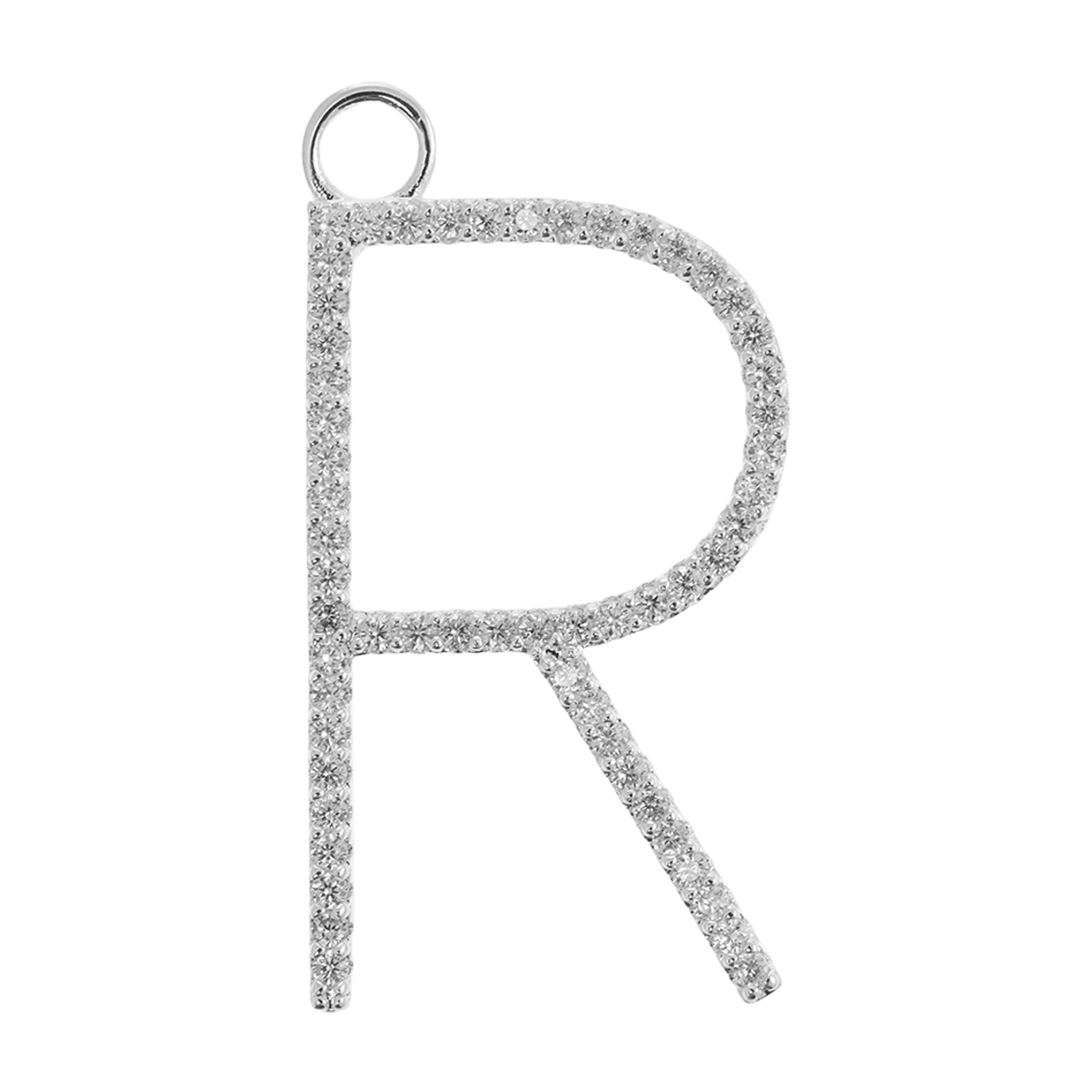 LARGE LETTER CHARM R from Emilia by Bon Dep – charms